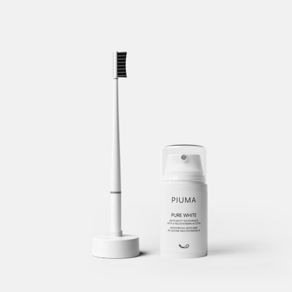 PIUMA KIT ΟΔΟΝΤΟΒΟΥΡΤΣΑ, ΒΑΣΗ ΚΑΙ ΟΔΟΝΤΟΚΡΕΜΑ (SMILE BOX)